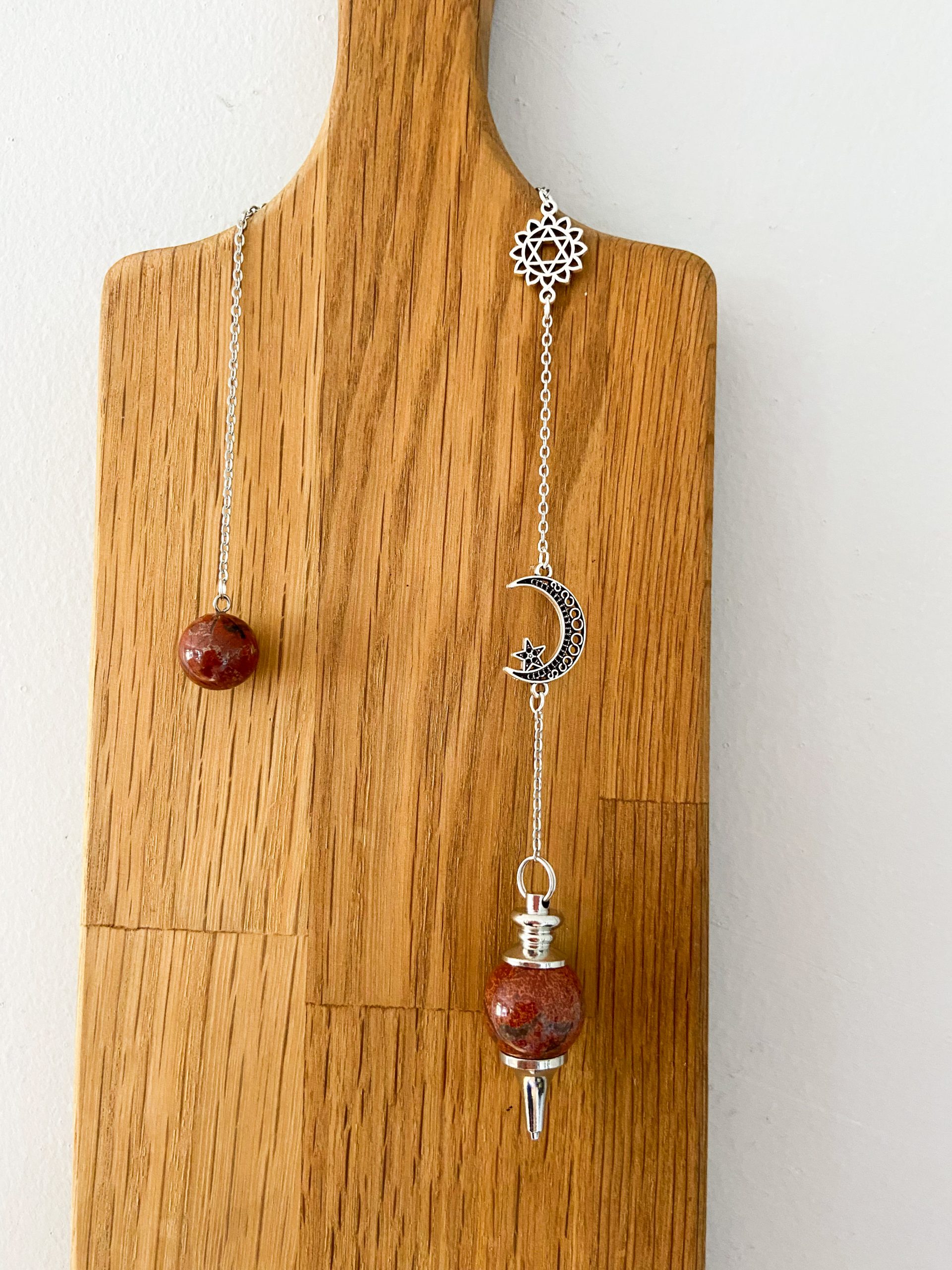 Ghost Crystal Dowsing Pendulum - Dragonfly Dreams